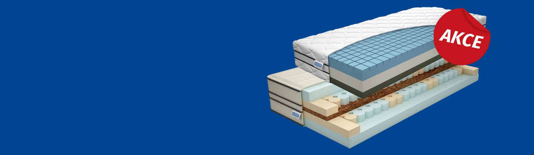 Matrace, rošty a postele pro váš zdravý spánek | Purtex.cz